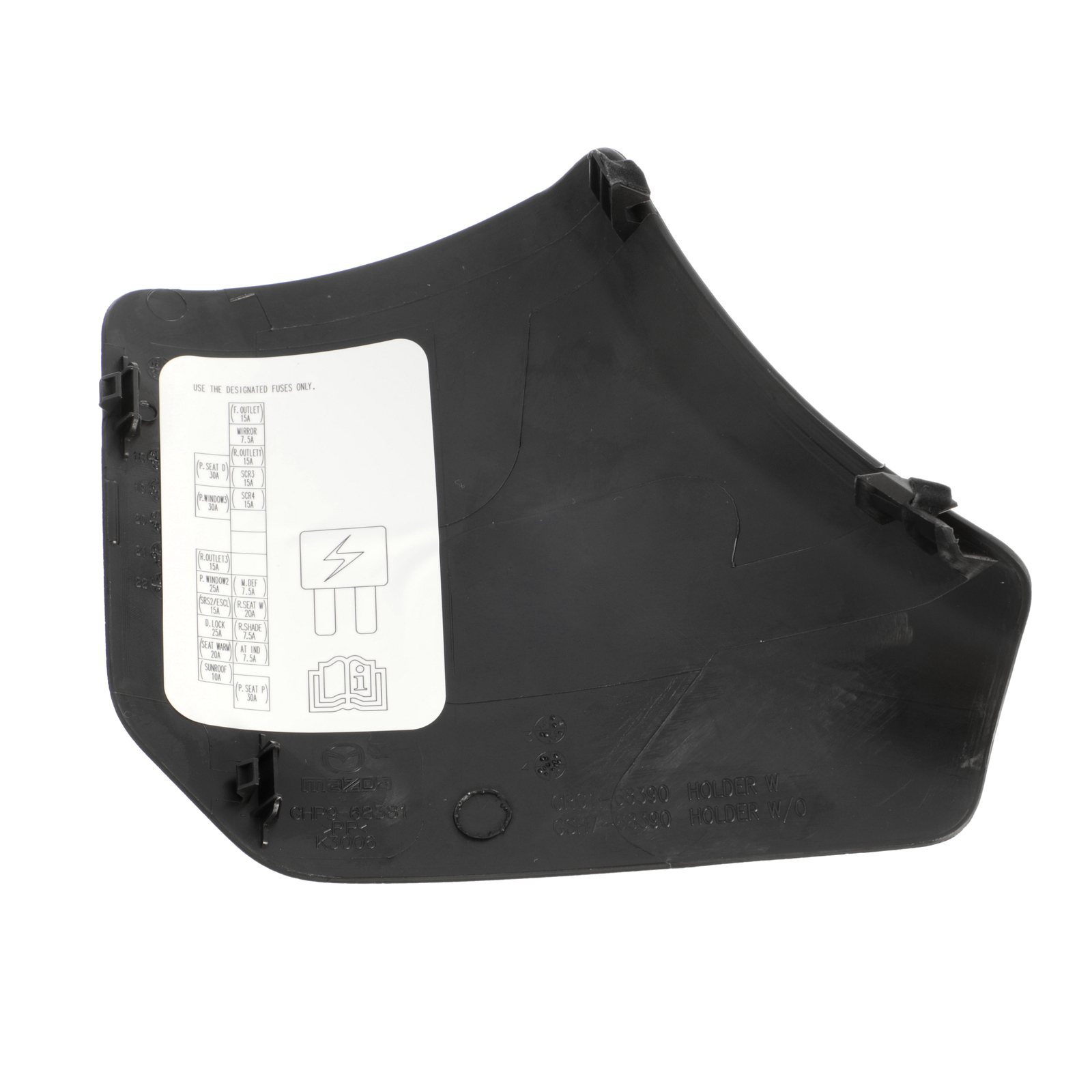 NEW OEM Mazda 2014-2017 Mazda6 Front Left Cowl Trim Cover Cap GHP9-68 ...