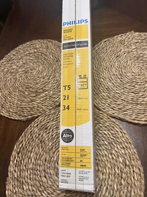 Philips ALTO 21-watt 34 In. T5 Fluorescent Tube Light Bulb Bright White ...