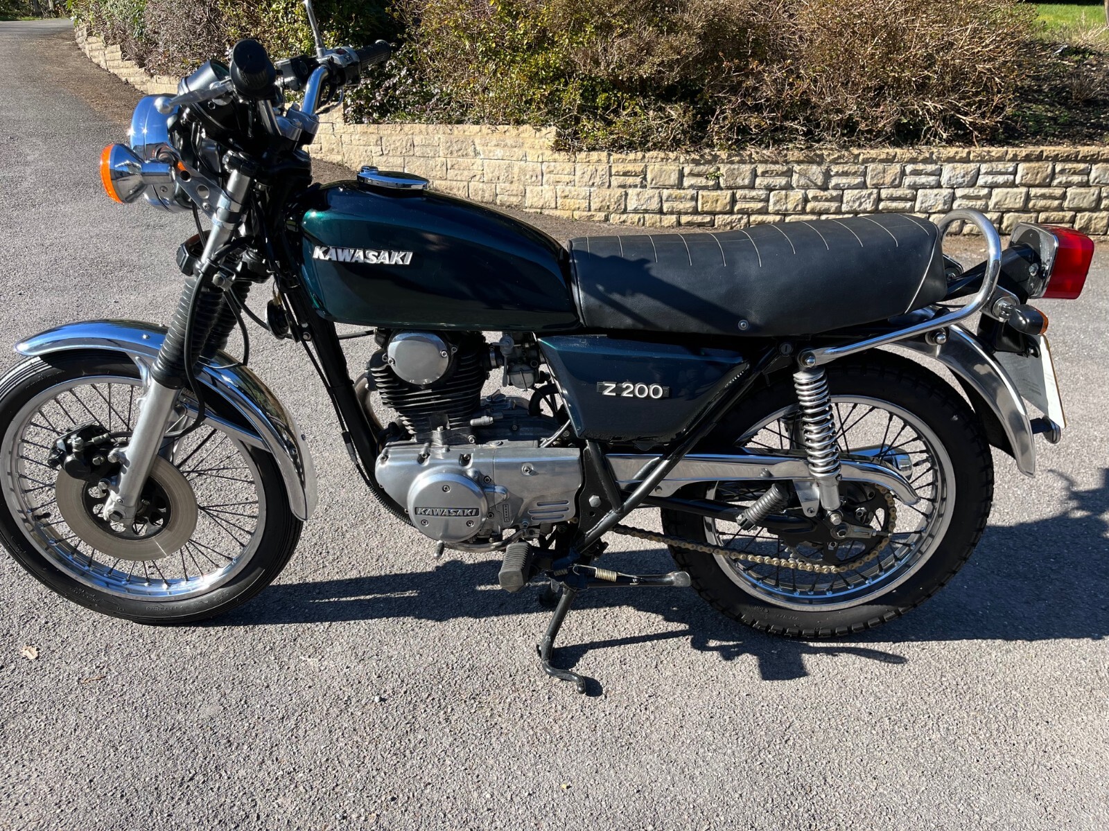 1981 Kawasaki Z200 Motorcycle - Bike Years - 1980s