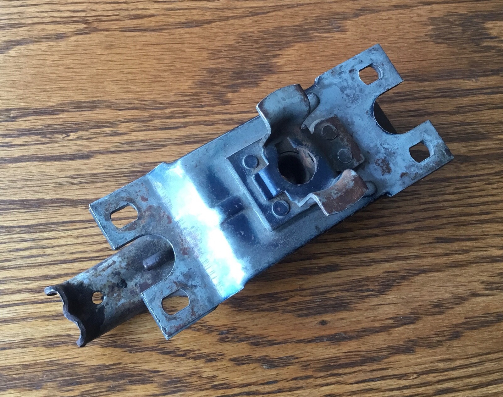 1940~1941 Chevrolet TRUNK HANDLE LATCH vtg GM deck lid lock mechanism ...