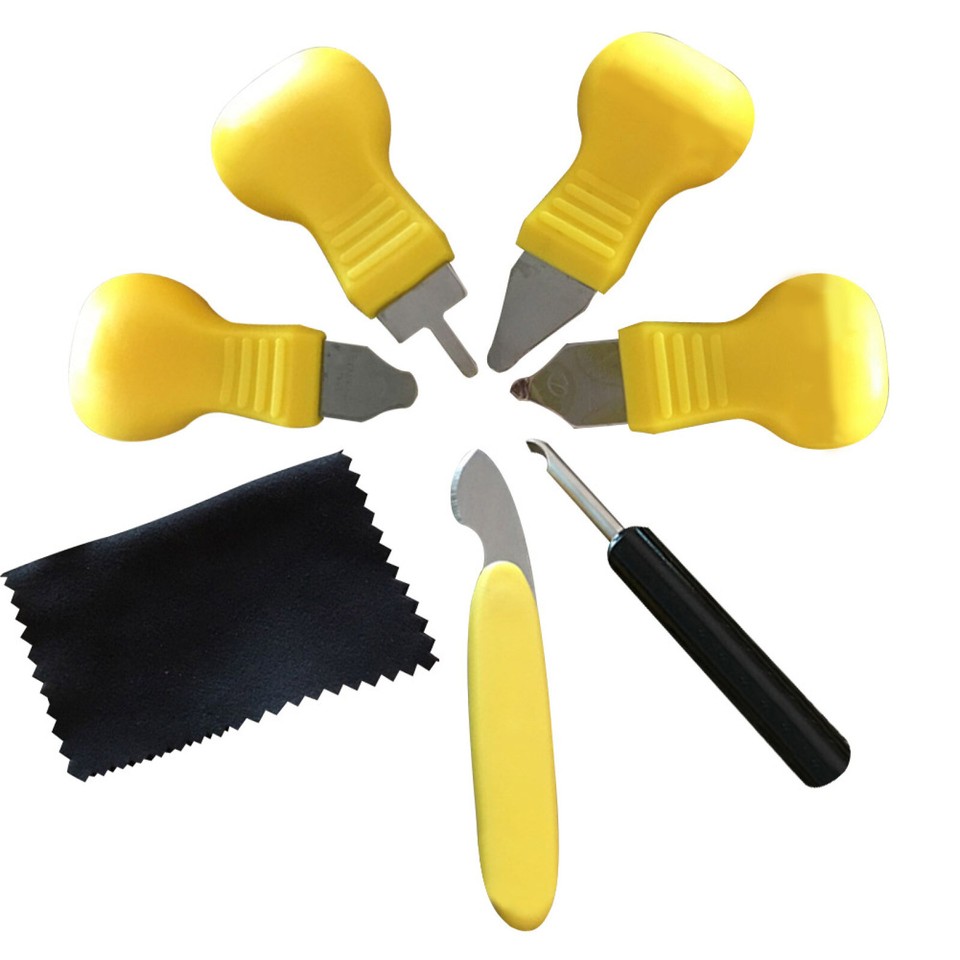 7Pack Watch Back Case Opener Watch Pry Blade Knife Remover Watchmaker ...