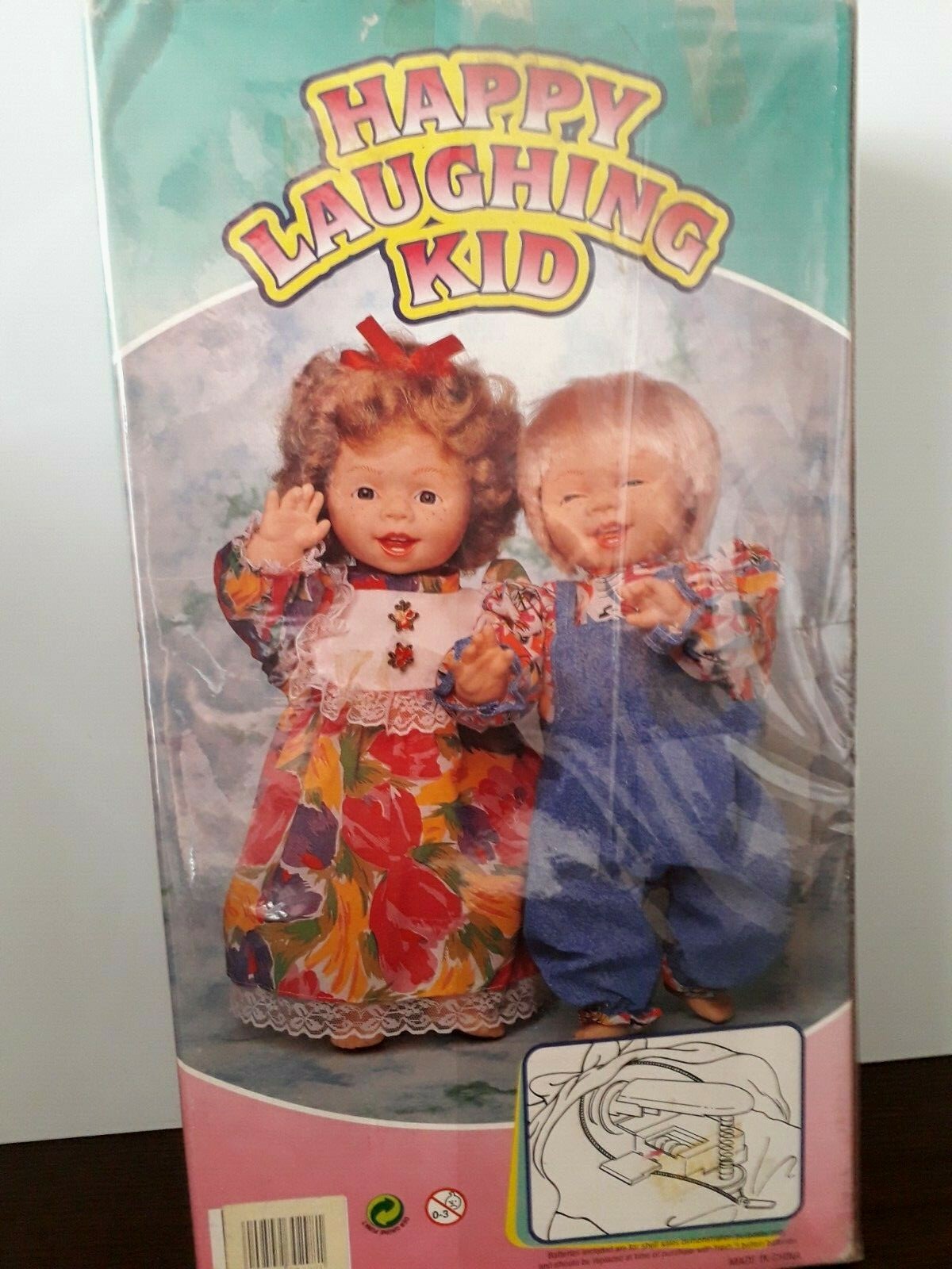 My Buddy Chucky HAPPY LAUGHING KID DOLL MAKING FACE VINTAGE TOY NEW MIB ...