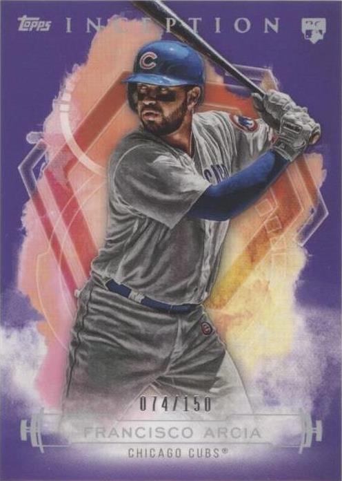 2019 Topps Inception - Francisco Arcia #5 Purple /150 (RC) for sale ...
