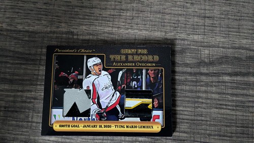 President's Choice Quest For The Record Ovechkin Mario Lemieux Game ...