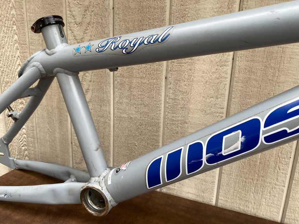 Mid School 2001 MOSH Royal 2 Star Aluminum Bmx Frame 20.75" w/ Chromoly ...