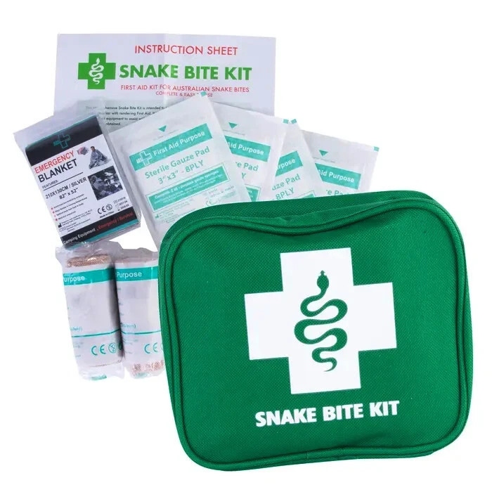Premium Snake Bite First Aid Kit ARTG Registered Survival Bag Family ...