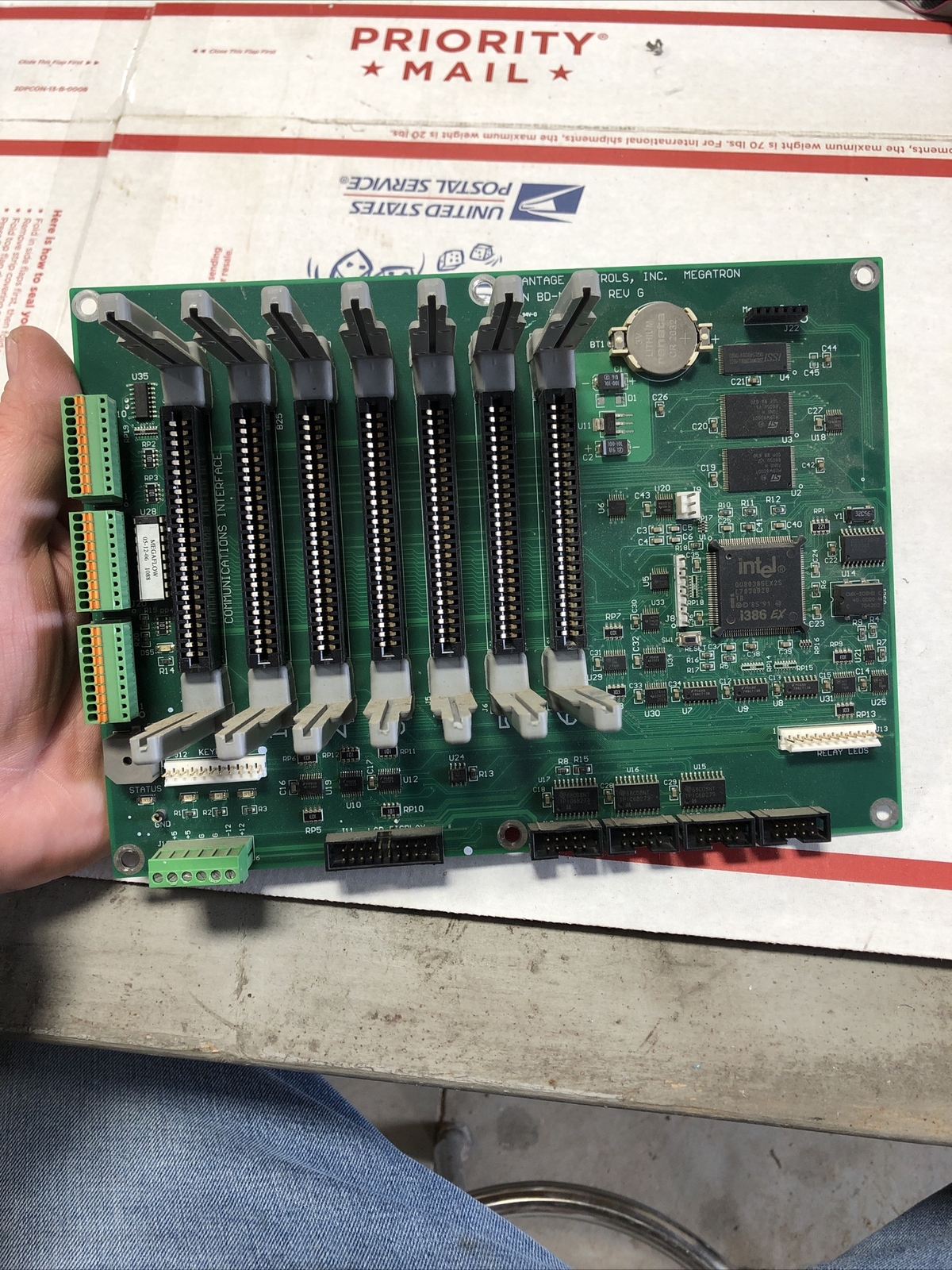 Advantage Controls Megatron BD-MG2MB2 Communications Interface PWB ...