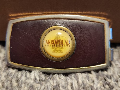 Vintage Eisinger Smith Arrowhead Country Club Money Clip Made In The ...