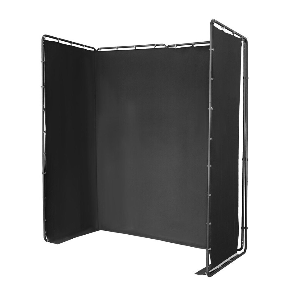 Photography Backdrop Stand, Photography Backdrop Stand with Black Cloth ...