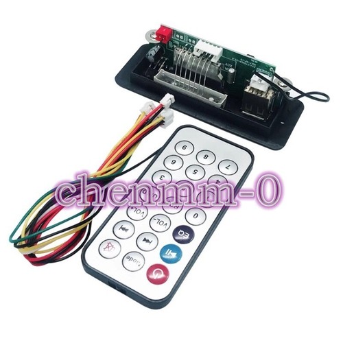 1PCS 12V universal FM radio with display MP3 decoder board USB player # ...