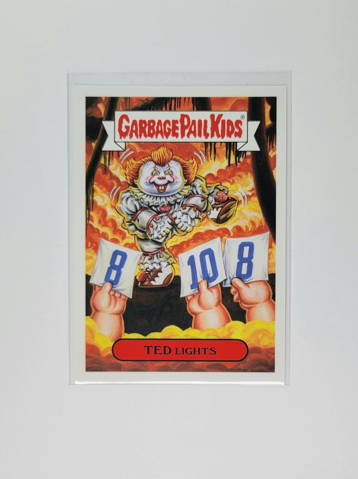 Garbage Pail Kids Ted Lights 6b Of 15 Oh The HORROR-IBLE Horrible Topps It... | eBay