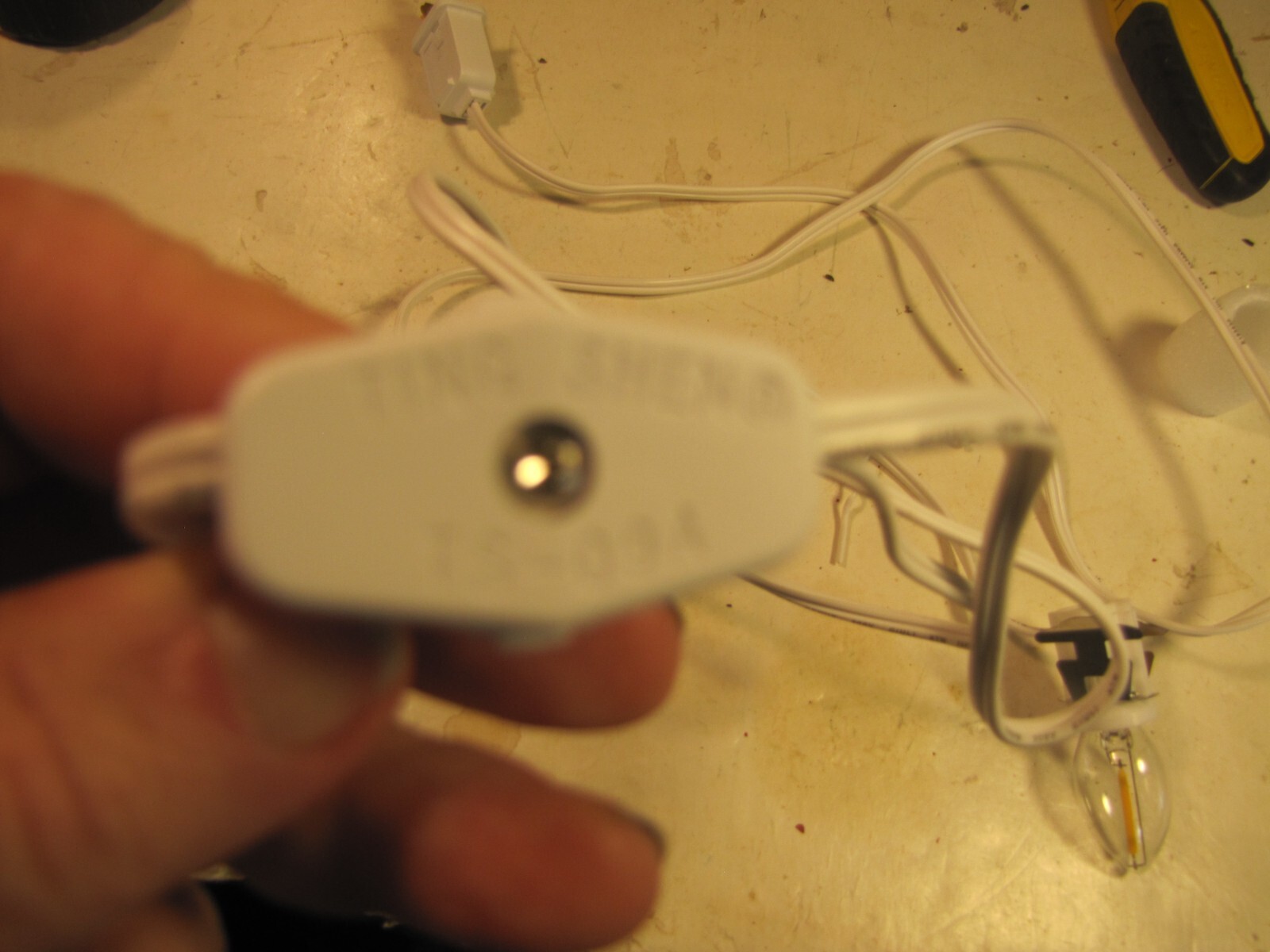 Lemax, Dept56 Christmas Village Replacement Cord w LED Light Bulb, 6 Ft ...