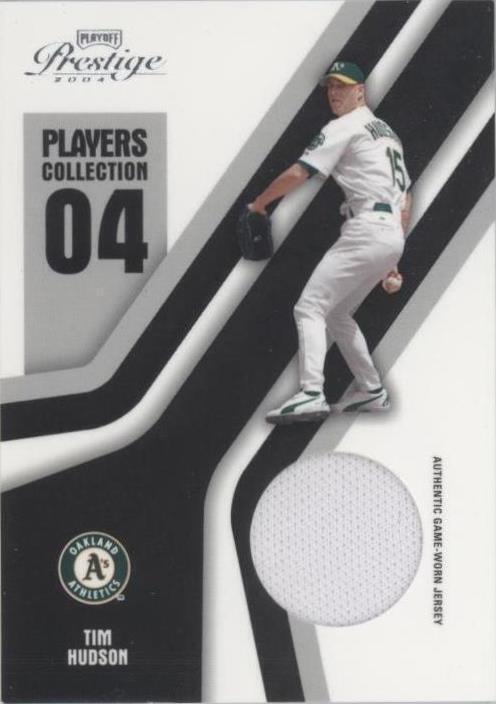 2004 Playoff Prestige - Players Collection Relics Tim Hudson #PC-92 ...