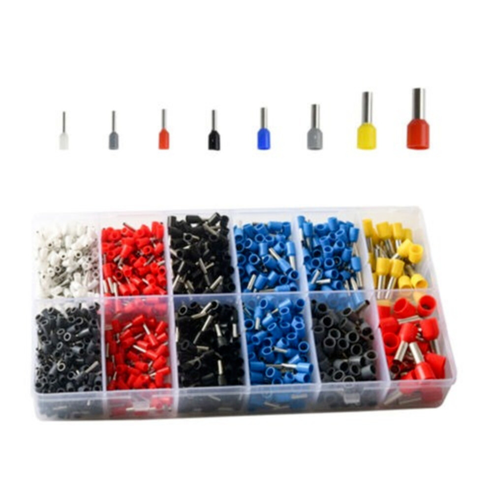 Cable Cord Pin End Bootlace Ferrule Terminal Set Wire Crimp Connectors ...