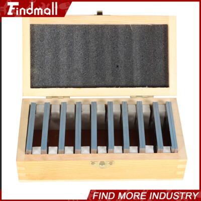 10 Pair 1/8 × 3" Precision Parallel Set Hardened Steel In Case Steel US ...