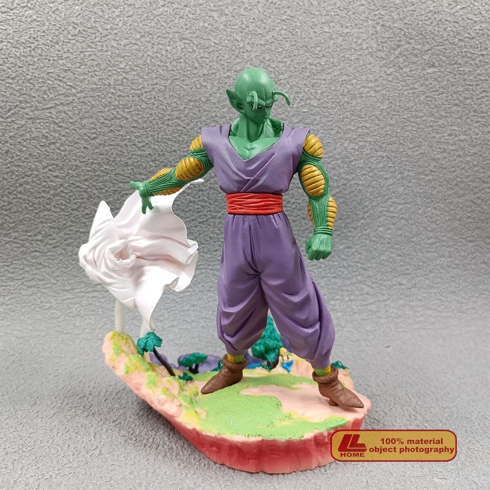 Anime Dragon Ball Z Piccolo Angry throw Cloak Standing Battle Figure ...