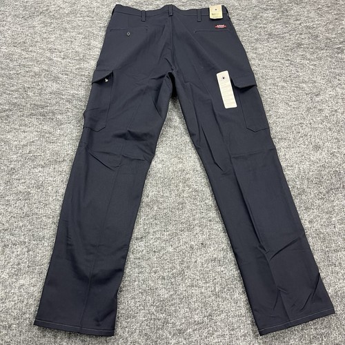 Bulwark FR Pants Mens 38 Blue Cargo Workwear Utility Flame Resistant | eBay