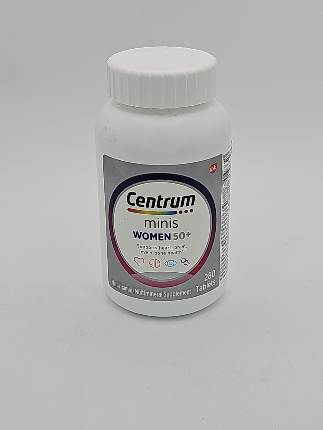 Centrum Silver Minis Multivitamin for Women 50+ 280 Ct EXP: 03/26