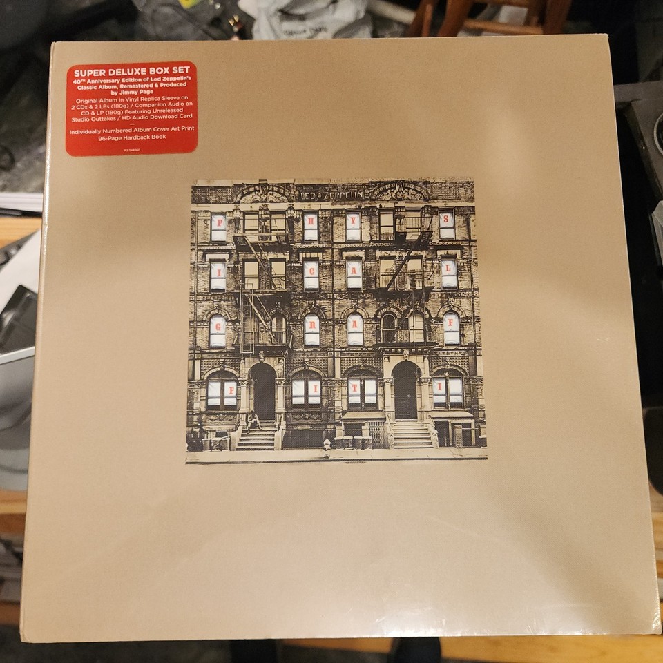 LED ZEPPELIN - NINE OF THE SUPER DELUXE BOX SETS STILL SEALED! FREE ...