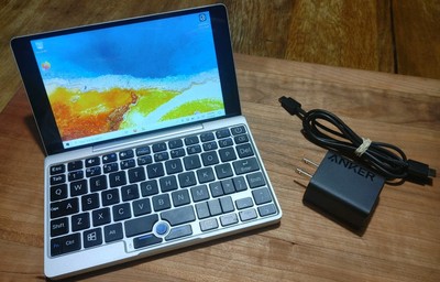 GPD Pocket Mini Portable Laptop (128GB, Atom x7, 8GB RAM) Touchscreen ...