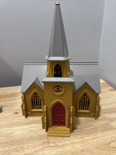Plasticville HO Scale Church Chapel Vintage Model Building for Train ...