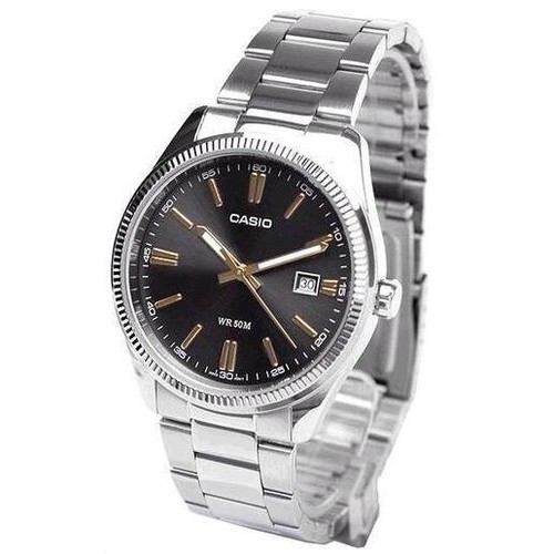 CASIO MTP-1302D-1A2 Men Analog Stainless Steel Watch Original New | eBay