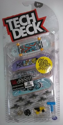 Tech Deck Dark Room skateboards Ultra Deluxe 4 Pack Fingerboards | eBay