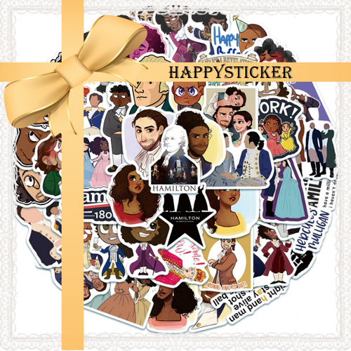 50pcs Hamilton Pack 1 Musical Theater Broadway Stickers Movie Cartoon ...