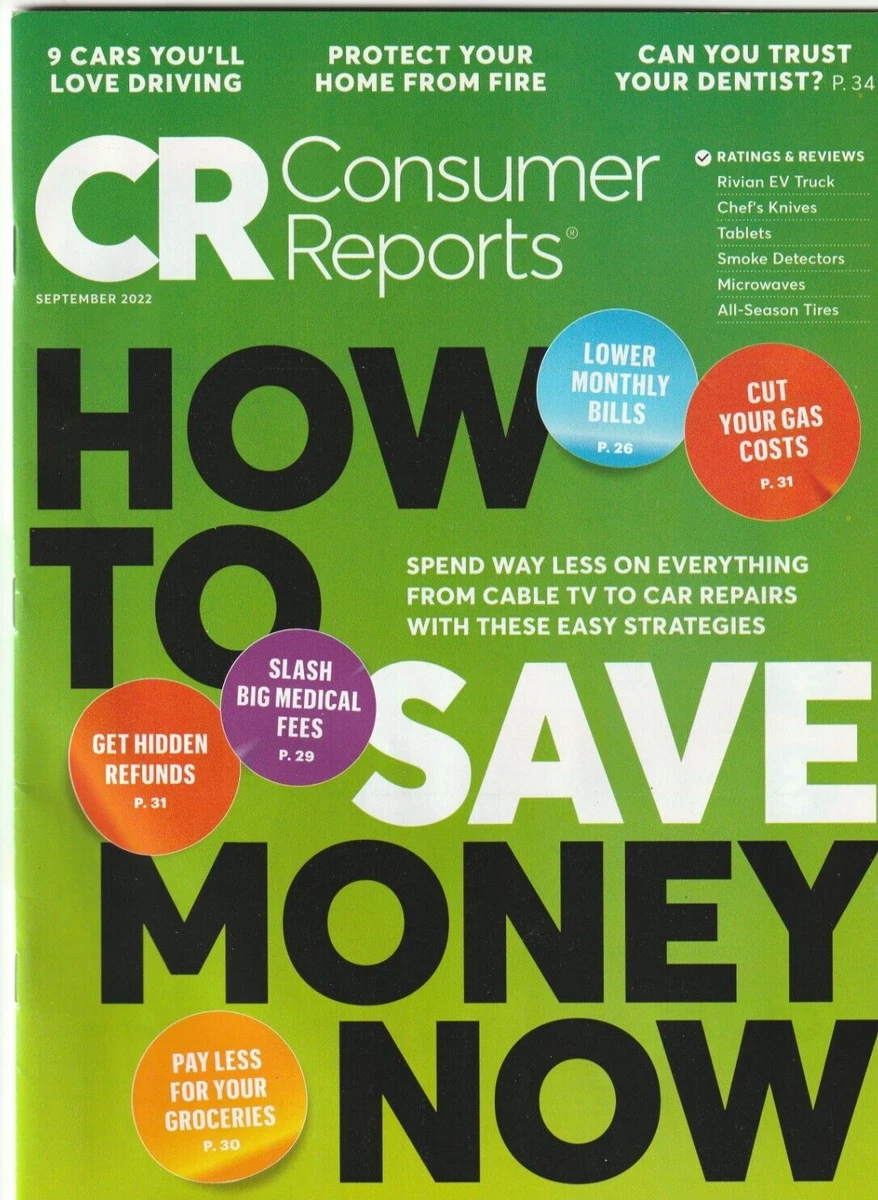 Consumer Reports Magazine 2022