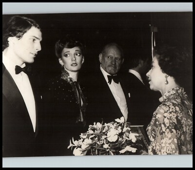 HISTORIC! SUPERMAN PREMIERE CHRISTOPHER REEVE 1978 QUEEN ELIZABETH ...