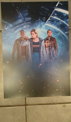 Doctor who A3 Poster 13th dr and fam | eBay UK