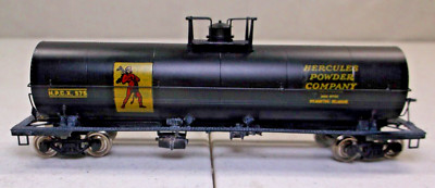 HO Precision Scale brass Hercules Powder Co. tank in original box (lot ...