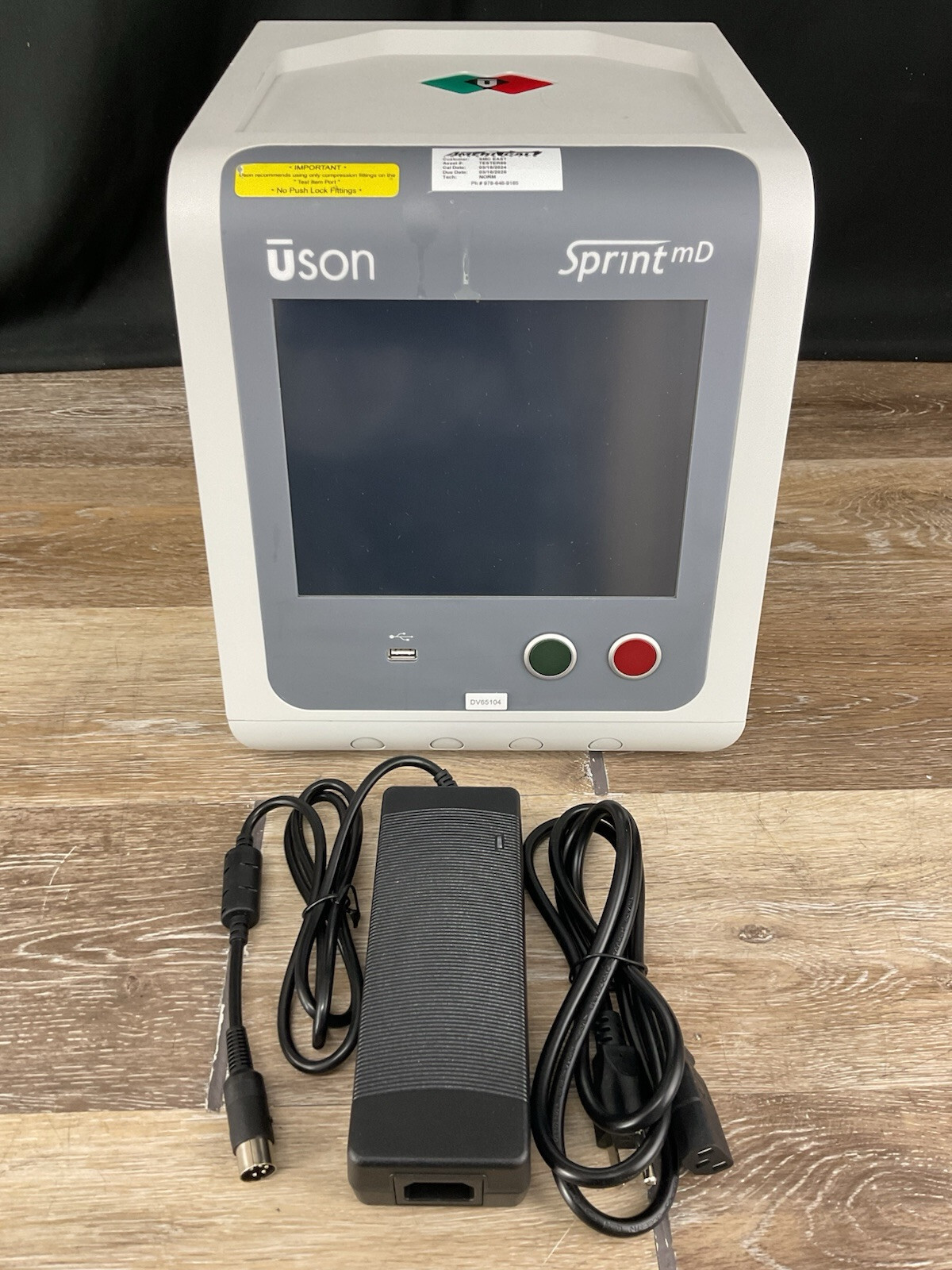 USON Sprint mD Multi-Channel High Pressure Leak Tester w/ Power Supply ...