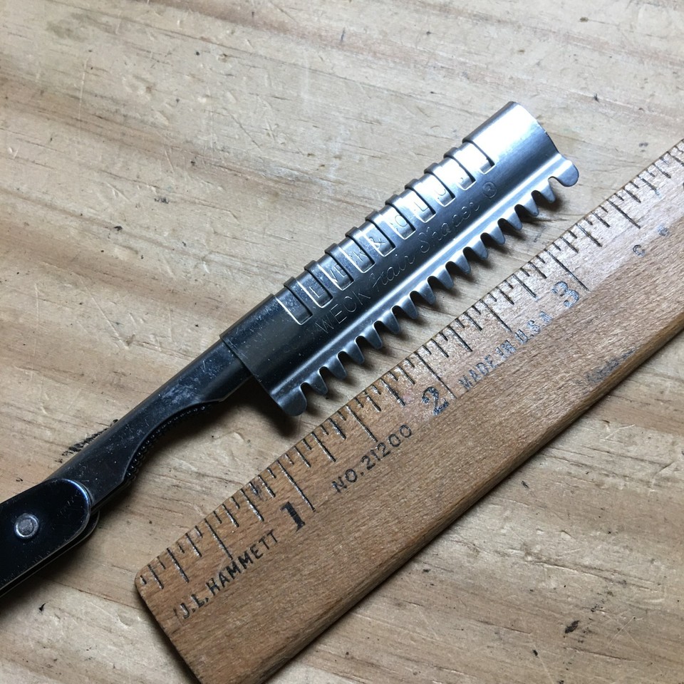 VINTAGE ( WECK HAIR SHAPER ) STRAIGHT RAZOR - E. WECK & Co. L.I.C. 1 NY ...