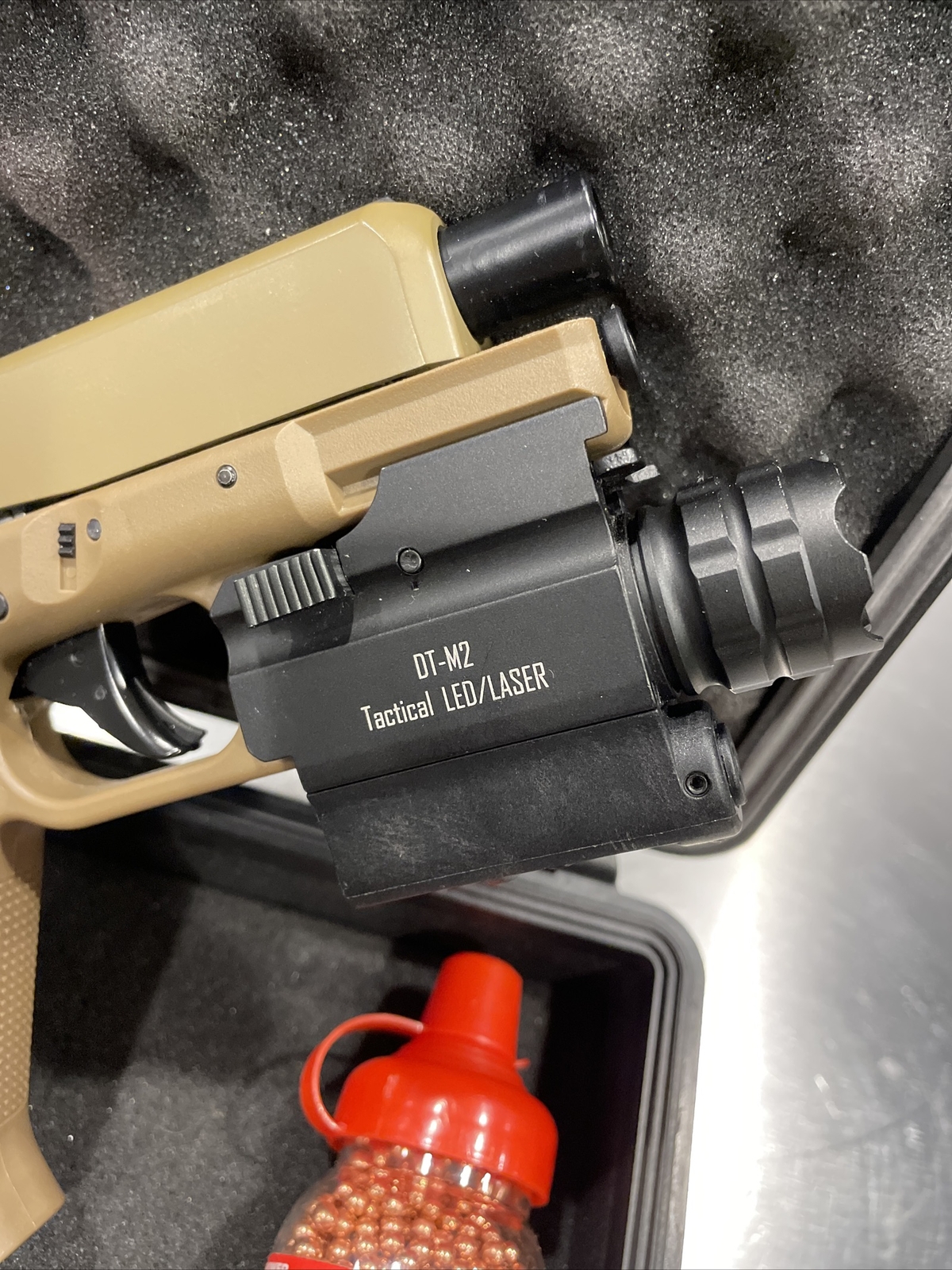 Umarex Glock G19X Coyote BB Air Gun 2255212 With Tactical Laser ...