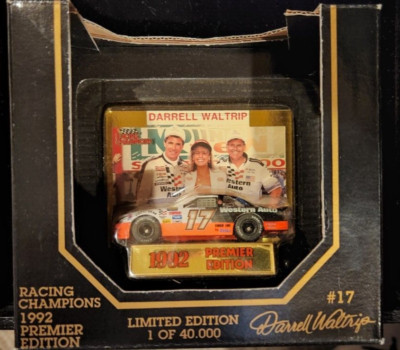 1992 NASCAR RACING CHAMPIONS PREMIER EDITION #17 DARRELL WALTRIP Serial ...