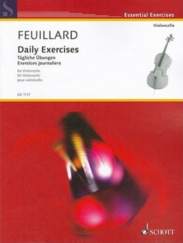 Daily Exercises : For Violoncello by Louis R. Feuillard (1984, Trade ...