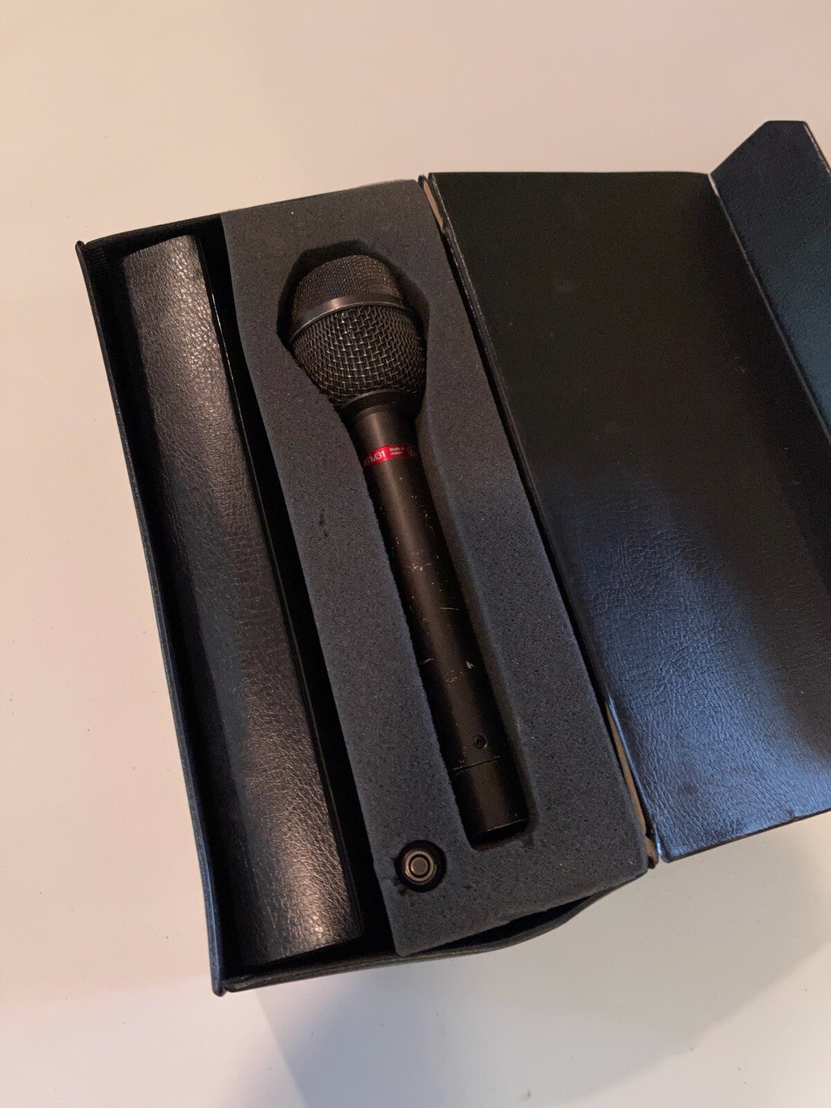 Vintage Audio Technica ATM31 Electret Condenser Microphone AA Battery ...