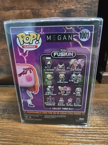 Funko Fusion Pop! Megan M3Gan NYCC Exclusive Con Sticker 500 pcs #1001 ...