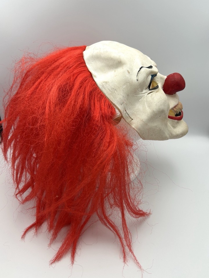 Pennywise "IT" Latex Clown Mask From The 1990s Movie Scary Creepy | eBay
