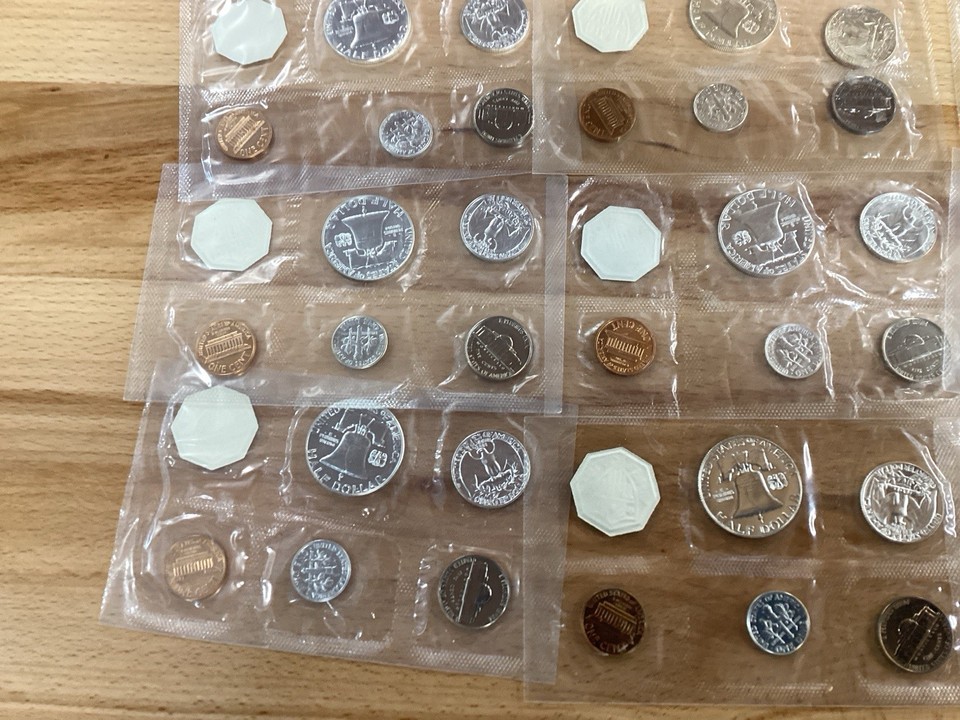 1959 US Silver Proof Sets Lot of 16 Gem Sets w. no Envelopes E1721 | eBay