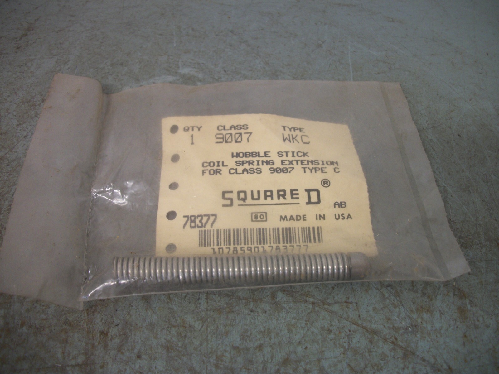 SQUARE D COIL SPRING EXTENSION WOBBLE STICK FOR CLASS 9007 TYPE C ...