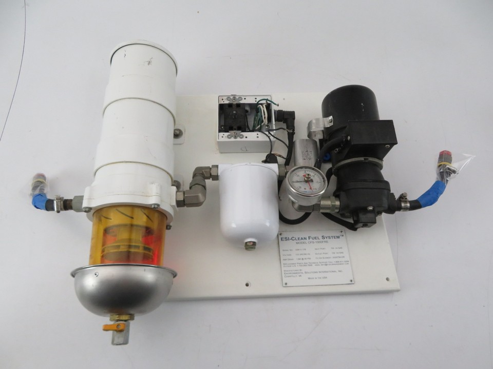 ESI CFS-1000FRE Fuel Polishing 115 VAC 1.8A @ 4-PSI 7/8-14 SAE Clean ...