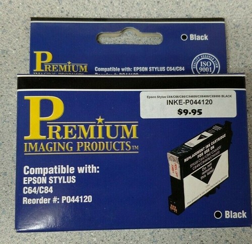 Premium Imaging Products Ink Cartridge Black P044120 Fits Epson C64 C84 ...