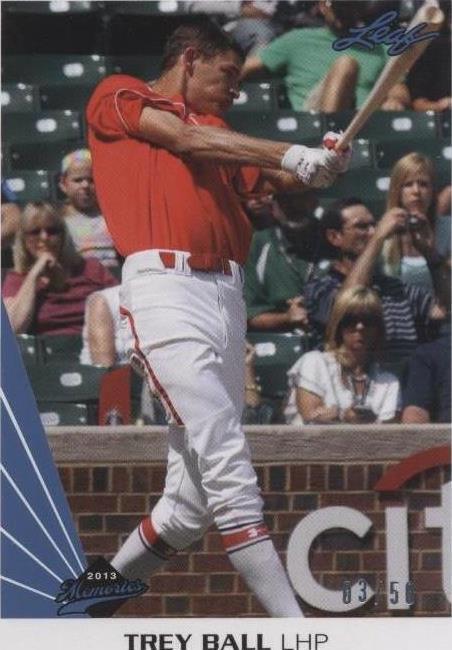 2013 Leaf Memories - Trey Ball #B-TB1 Blue /50 (RC) for sale online | eBay