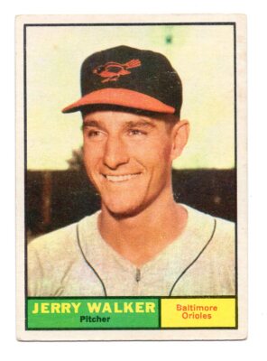 1961 Topps #85 Jerry Walker | eBay