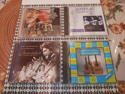 Los Panchos 4 Cds Originales Musica Mexicana Ranchero Romanticos Trios ...