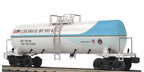 MTH RAILKING GEORGE BUSH PRESIDENT MODERN TANK CAR! O GAUGE TRAIN UNION ...