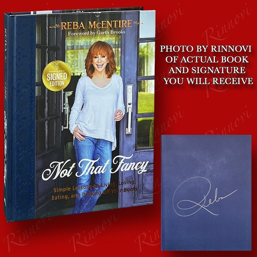 Not That Fancy SIGNED Reba McEntire (2023,HC,1st/1st) BRAND NEW | eBay