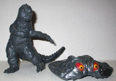 Rare Toho 2012 Godzilla With Flying Hedorah 1971 Figure Set Japan Movie ...